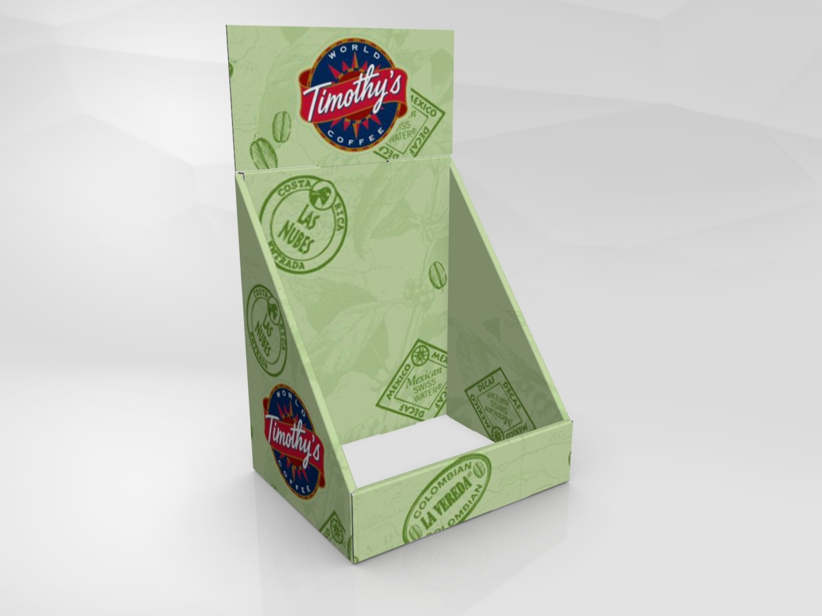 PDQ Tray | Counter Display | Gondola display | End Aisle Display