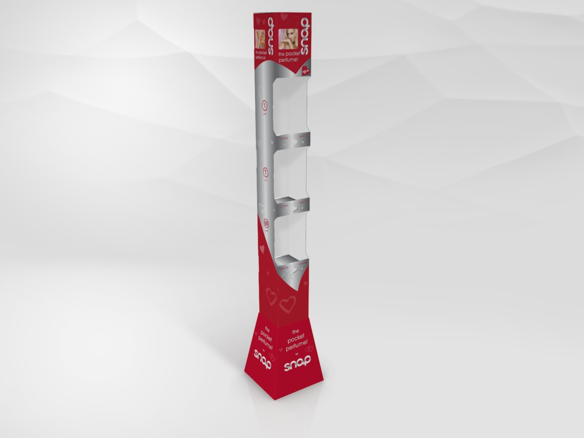 Skinny tower display | CVS Display | Pharmacy Display | Stand out at retail