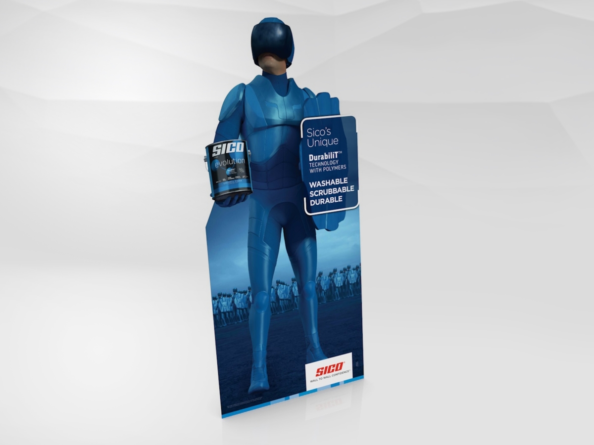 Standee | Corrugated Display | Cardboard Cut Out | Stand out at retail